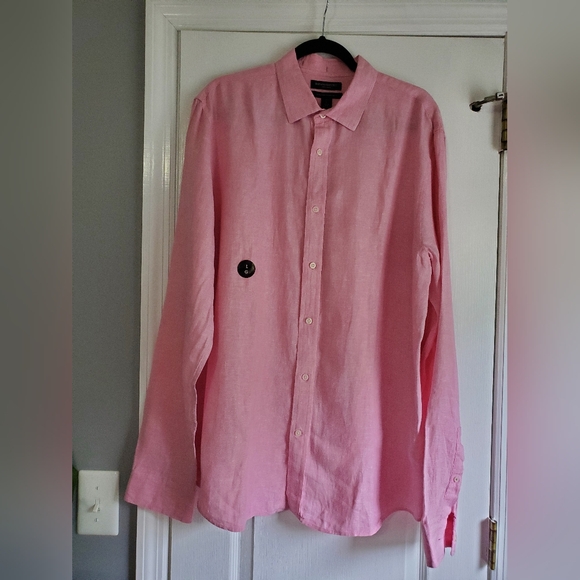 Banana Republic | Shirts | Nwot Br Castello Linen Shirt In Large Tall ...